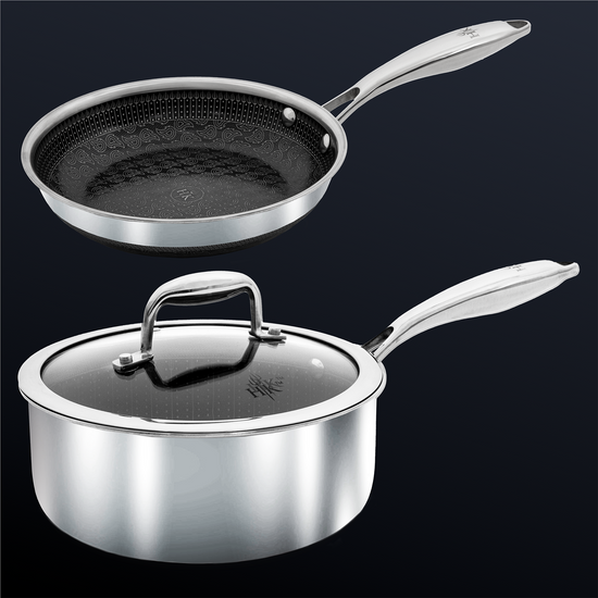 PFAS-Free Hybrid 3 Piece Starter Bundle – Hell's Kitchen Store